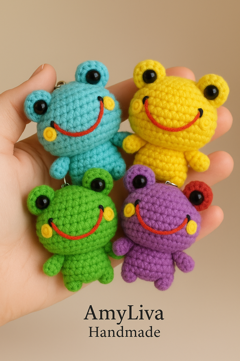 How to Crochet a Frog Keychain – Free Pattern for Cute Summer Accessory ...