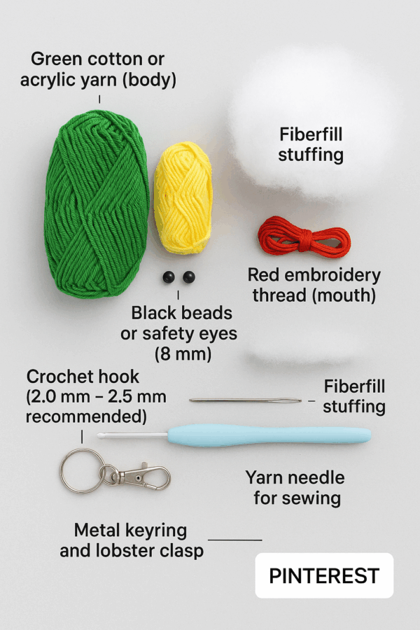 How to Crochet a Frog Keychain – Free Pattern for Cute Summer Accessory ...