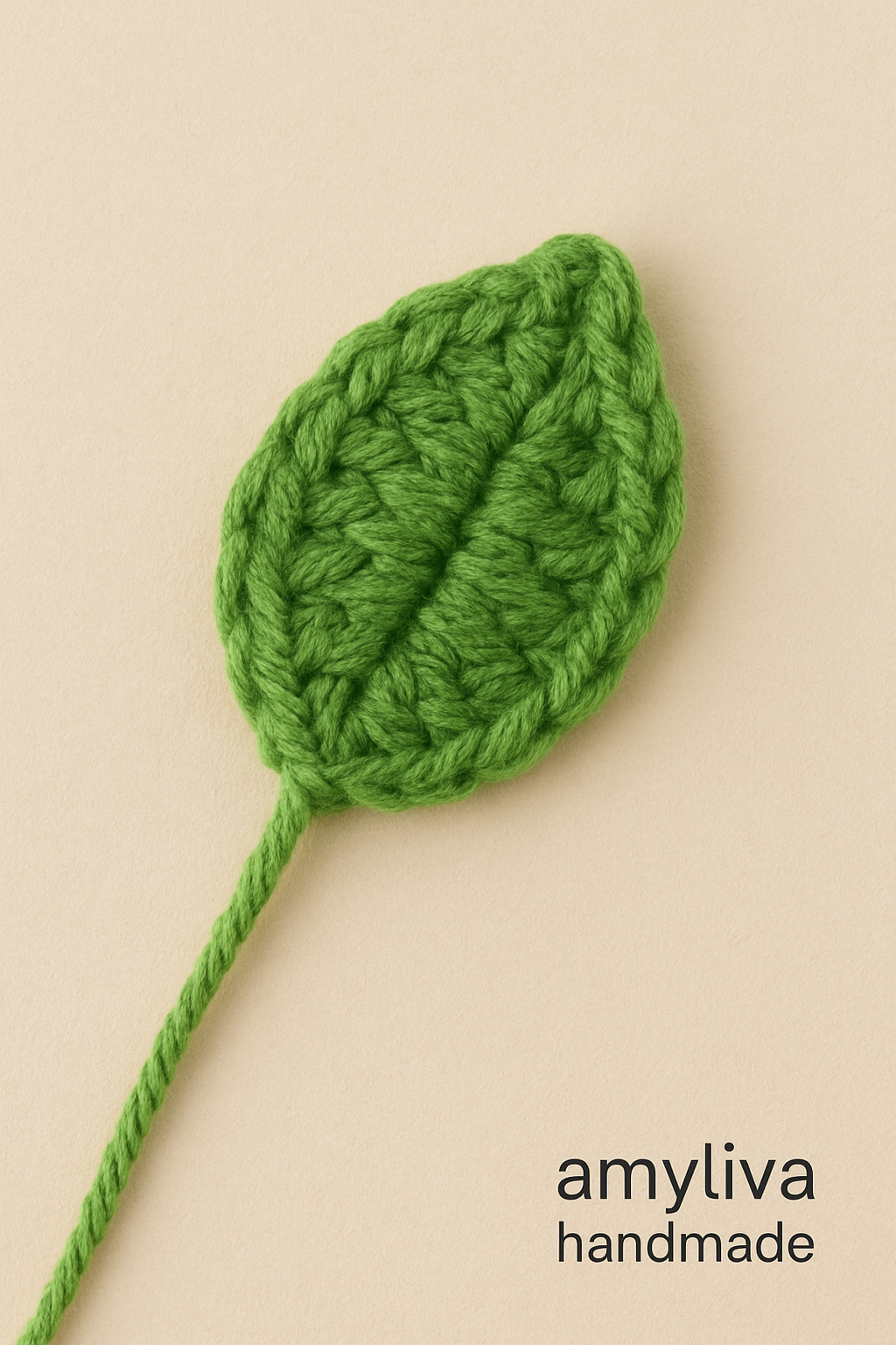 - Amyliva Easy Crochet Leaf Pattern – Free Amigurumi Leaf Tutorial for ...