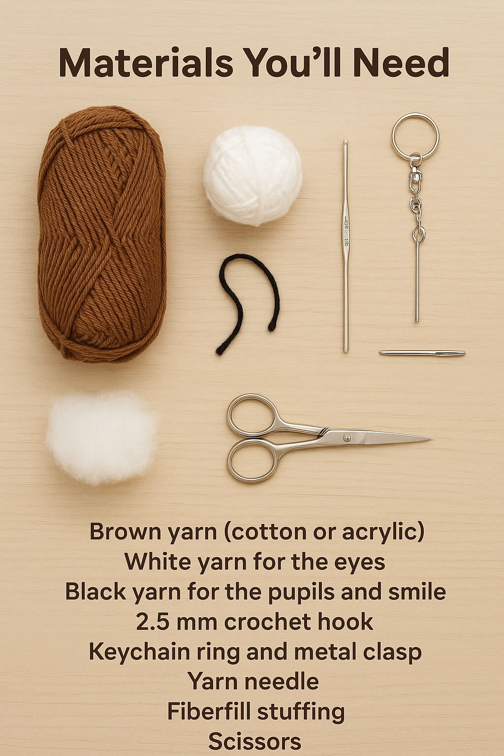 Ultimate Amigurumi Poop Emoji Keychain – Fun, Easy, and Addictive ...