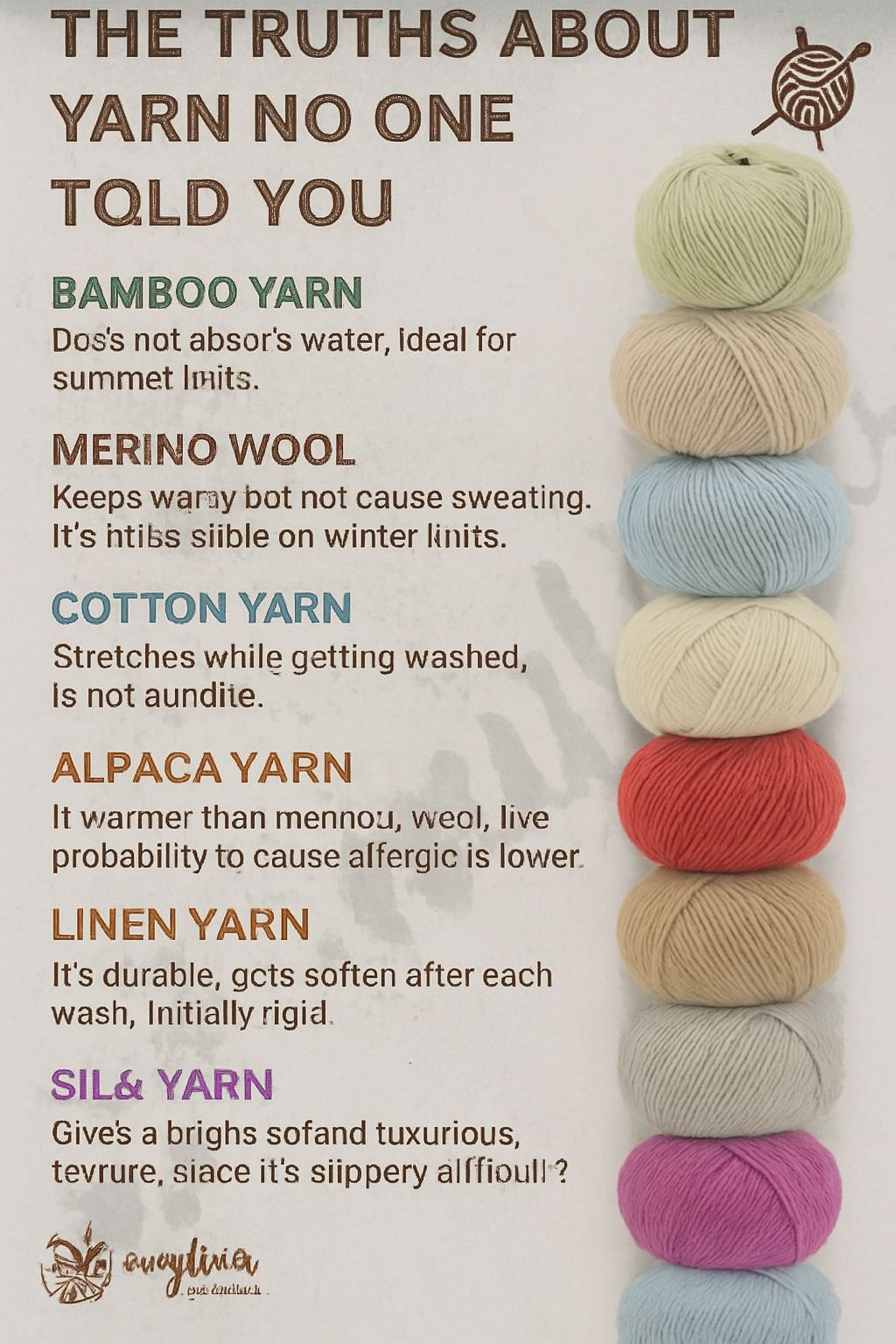 From Bamboo to Silk: The Emotional Language of Yarn Explained - Amyliva
