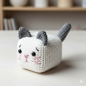 A Complete Guide to Crocheting the Cutest Cube Cat: The Ultimate ...