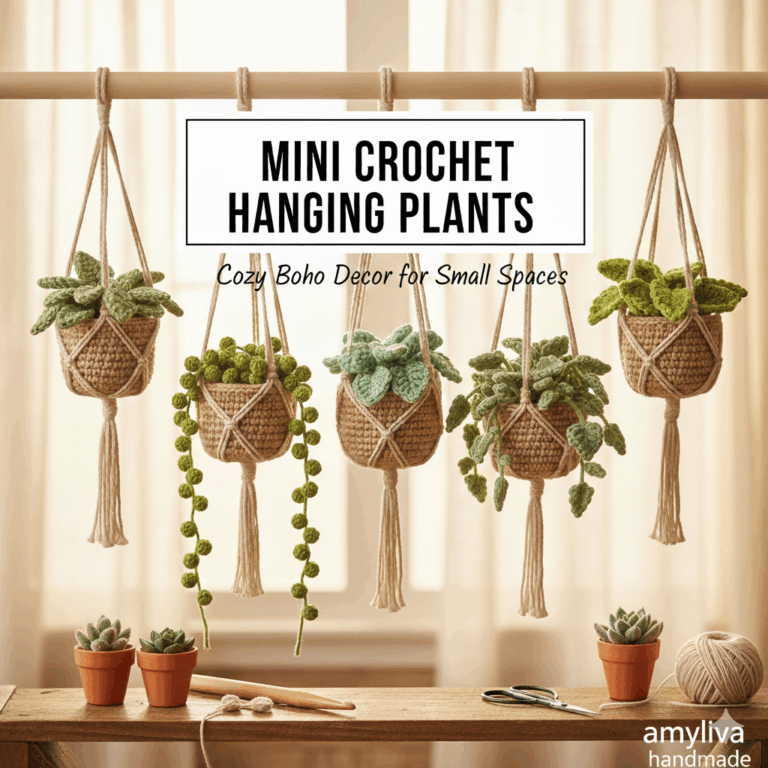 DIY Crochet Mini Plants: Free Patterns for Cactus, Succulents & More ...
